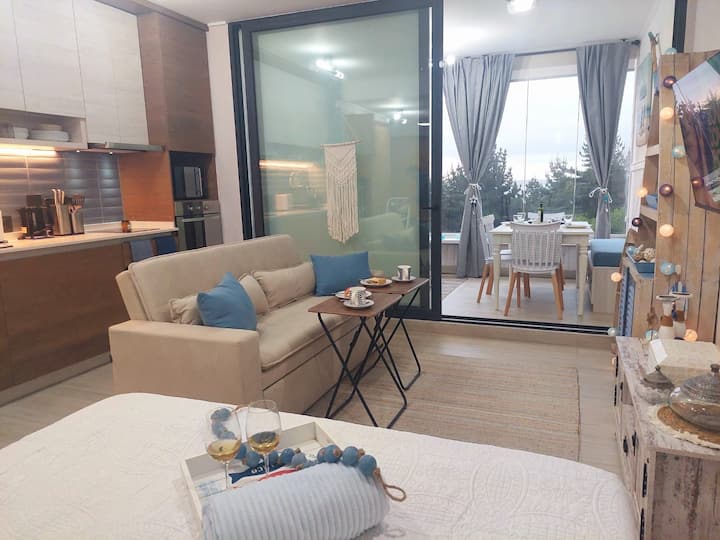 Descanso Frente Al Mar En Santa Maria Del Mar - Santo Domingo, Chile