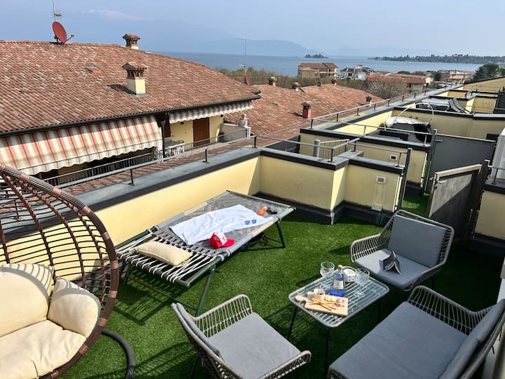 Monolocale - Terrazza Privata & Piscina I 3 Ospiti - Manerba del Garda