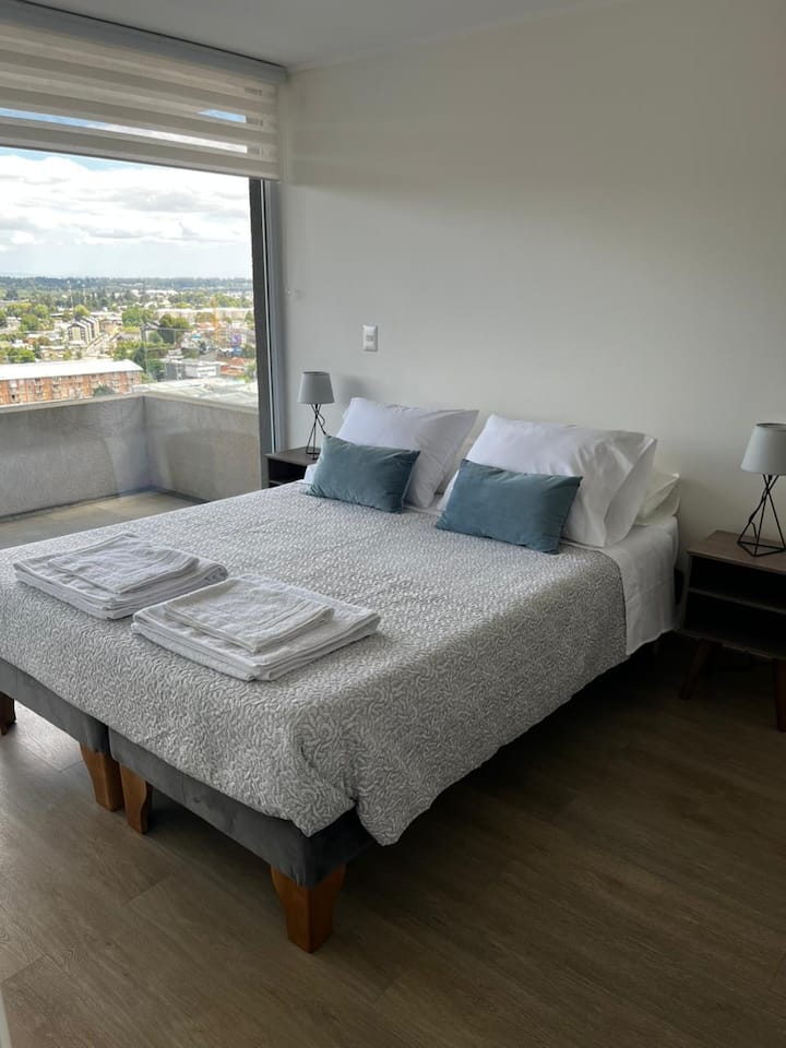 Departamento Equipado Con Vista Privilegiada - Temuco