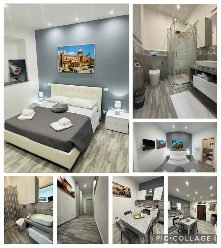 Blue Wave Apartment (Intero Appartamento) - Palerme