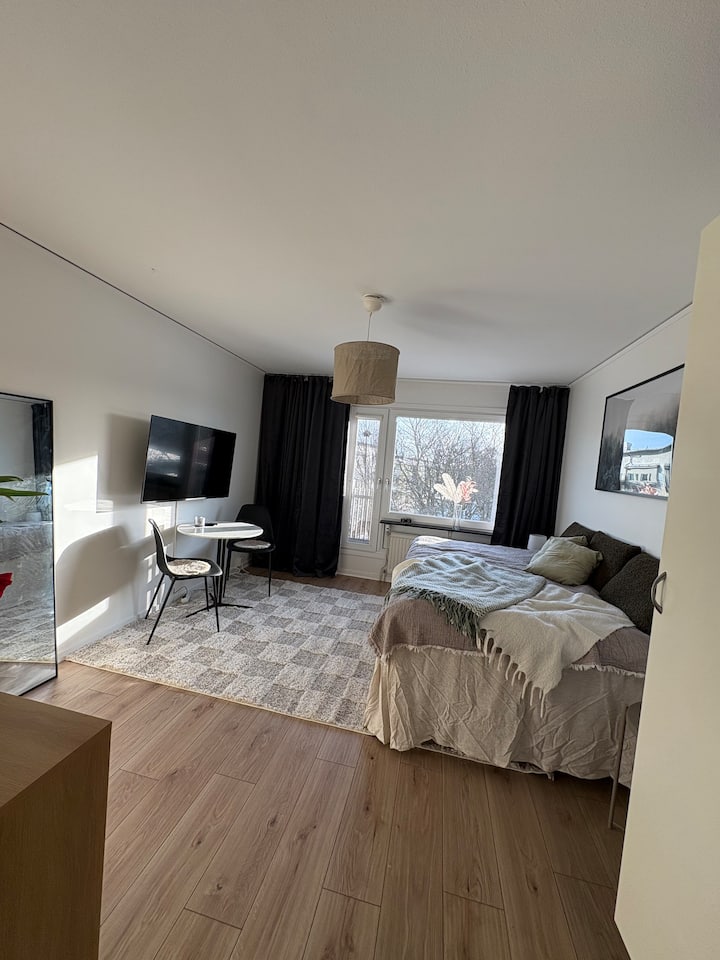 Mysig Studio Lägenhet I Fålhagen 15min Från City! - Uppsala