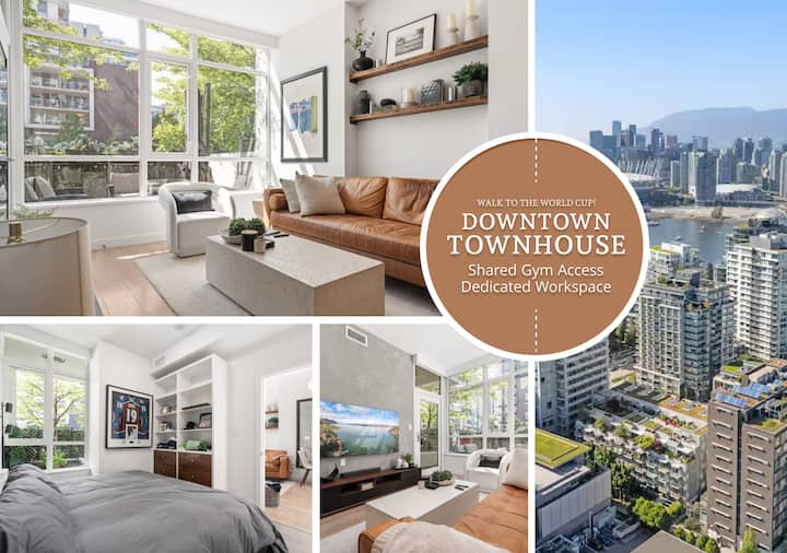 Walk To The World Cup! Modern Townhouse Downtown - Vancouver