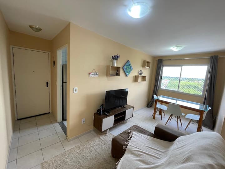 Apt. Mobiliado, 2 Dorm, 1 Vga Coberta, Wi-fi, Tv - São José dos Campos