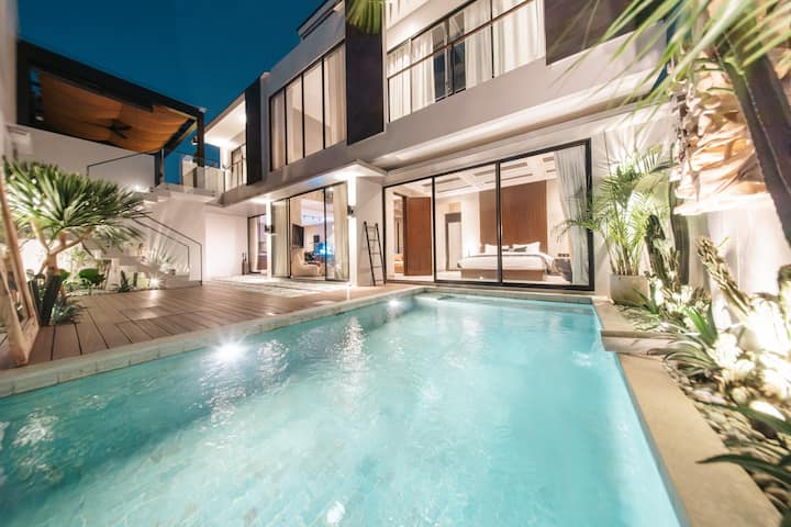 Graf Residence | Moody 3br Pool Villa In Umalas - Canggu