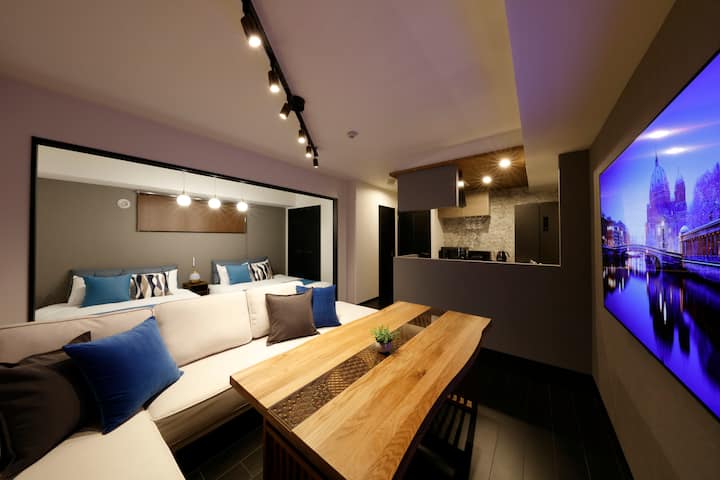 4 Double Beds | Max 8| Direct Airport Bus| Parking - Sapporo