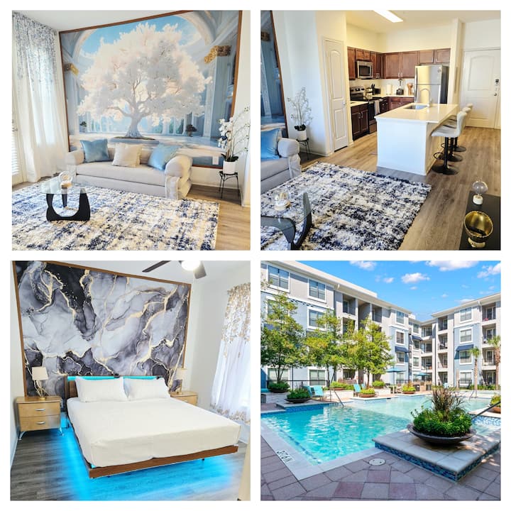 Luxury 1 Bedrm Unit In Frisco Pool Gym & Workplace - Frisco, TX
