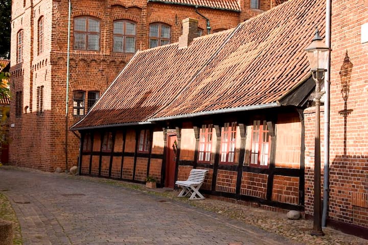 Byhus Fra 1550 Med Egen Lukket Have I Ribe C. - Ribe