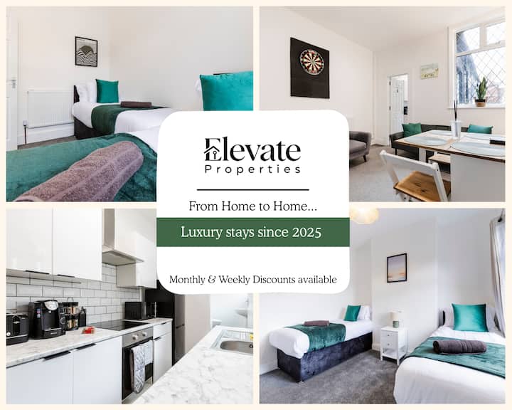 Long Term| Contractors | Free Parking | Free Wifi - Newcastle-under-Lyme