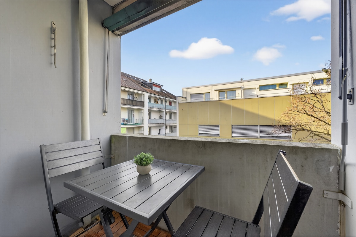 Ubicación privilegiada en Basilea: balcón y lavadora/secadora gratis ...