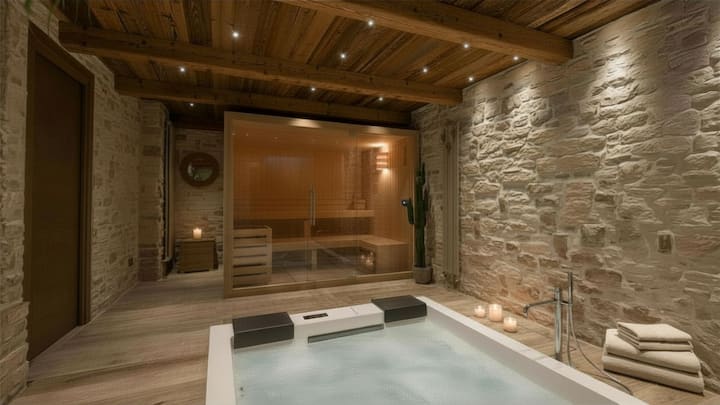 Luxury Alpine Chalet • Private Spa & Mountain View - Ponte di Legno