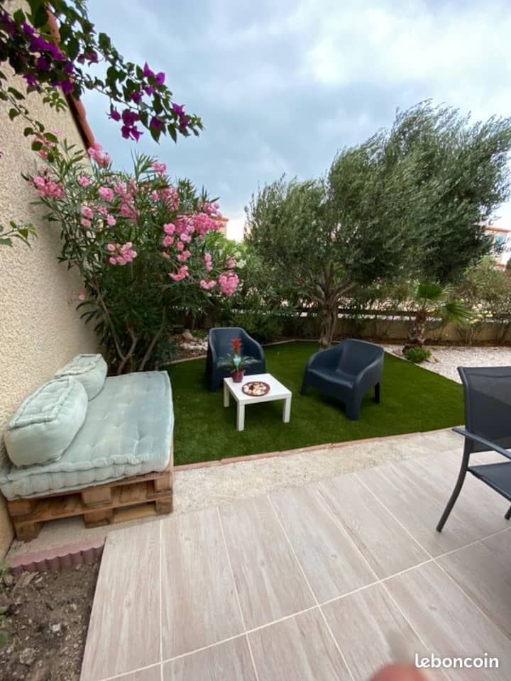 Villa Et Jardin Au Calme à 10 Minutes De La Plage - Le Barcarès