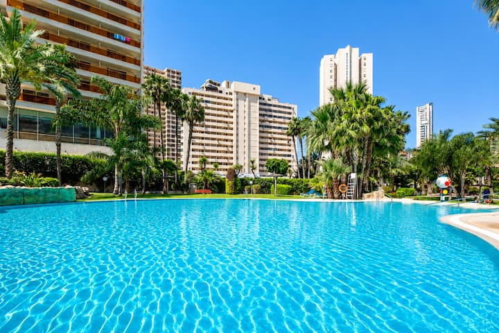 Apartamento Con Vistas Y Piscina Resort - Benidorm
