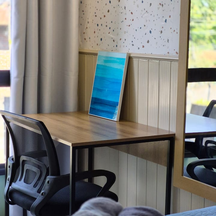 13min Park Shop. | Split | Vaga | Home Office 2 - Canoas