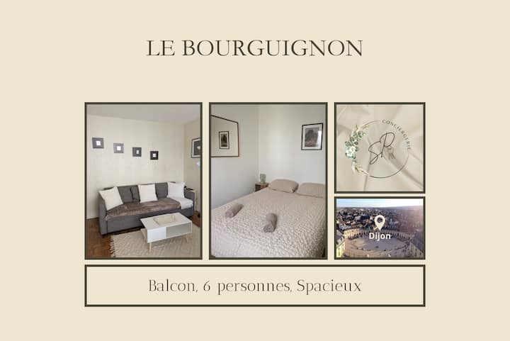 Le Bourguignon, 3 Chambres, Balcon - Dijon