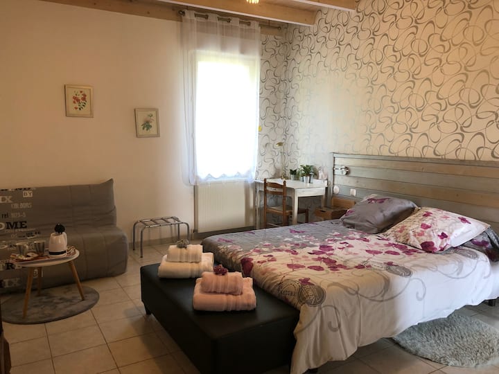 Chambre Laura – Confort & Espace - Castelsarrasin