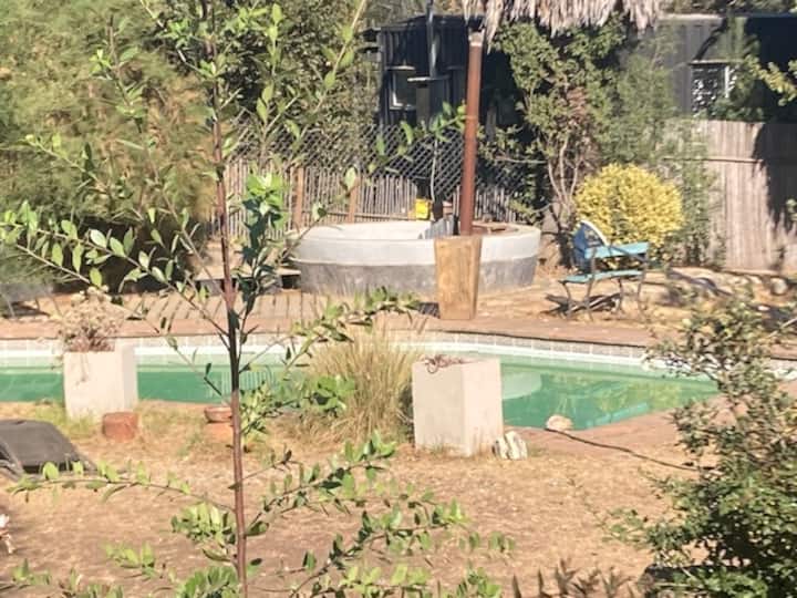 Linda Cabaña Piscina Compartida - Limache