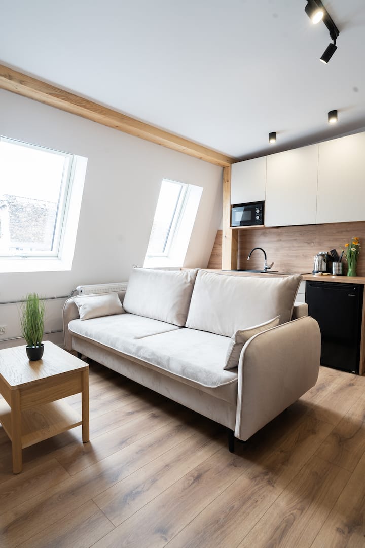 Boho Apartment For 4 | Air Conditioning | Center - Katowice
