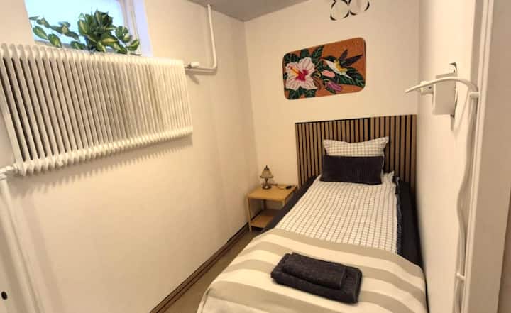 ₇ 3km Centrum-pentry-självincheckning-wifi-parking - Kiruna