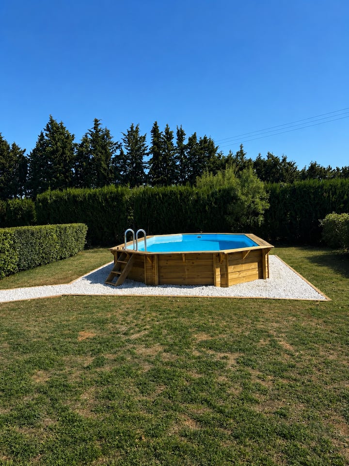 Villa De Charme En Provence - Calme Et Nature - Carpentras