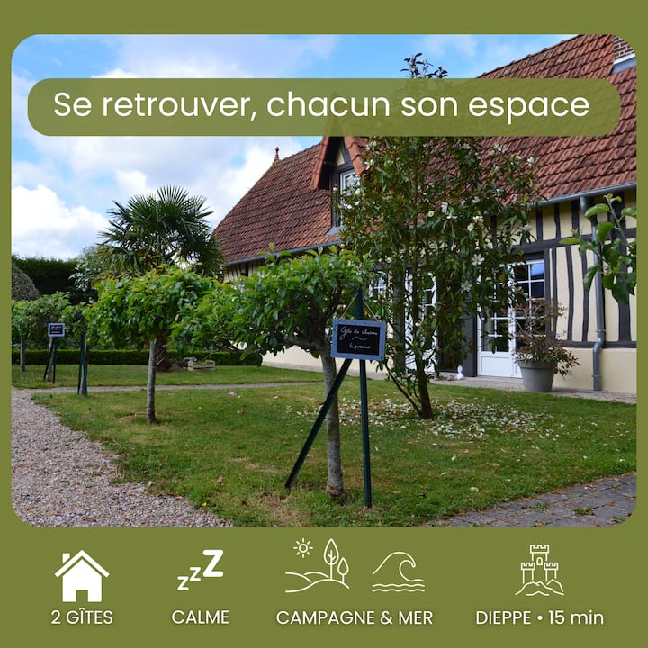 L’orée Des Prés – 2 Gîtes, Idéal Familles & Tribus - Dieppe