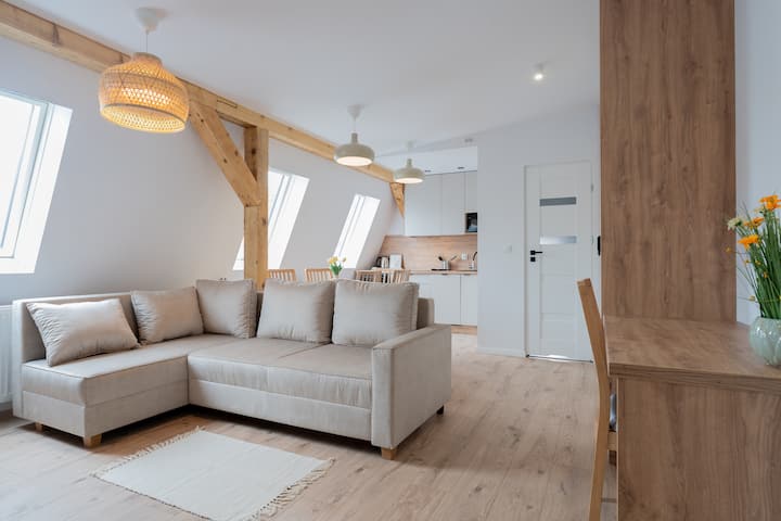 Boho Apartment For 6 | Air Conditioning | Center - Katowice