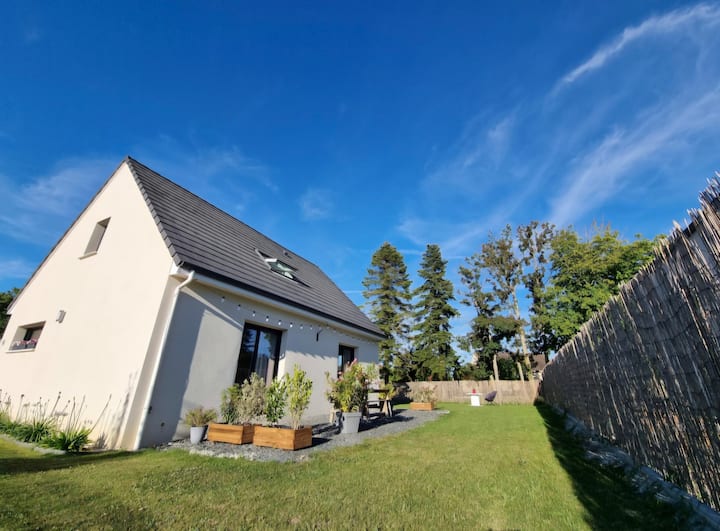 Maison Moderne Et Spacieuse – Jardin, Barbecue - Ouistreham