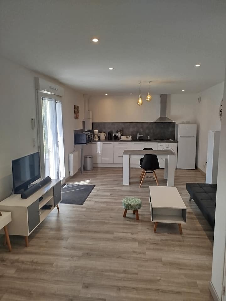 "Le Cocoon" Jardin Privatif 2 Pers Proche Honfleur - Beuzeville