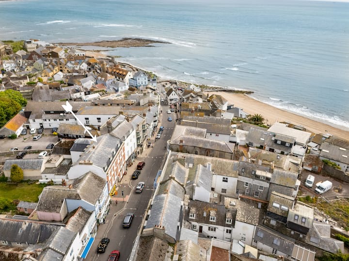 Central Luxury Flat Lyme Regis By Beach Sleeps 5 - Lyme Regis