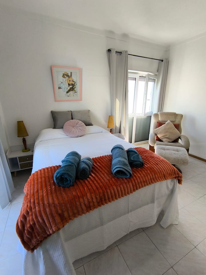 T2 Junto à Praia. Roupa Cama 3°piso Sem Elevador - アルトゥーラ