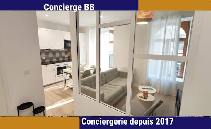 Dbr- Appartement De Charme Proche Place St Mathieu - Quimper