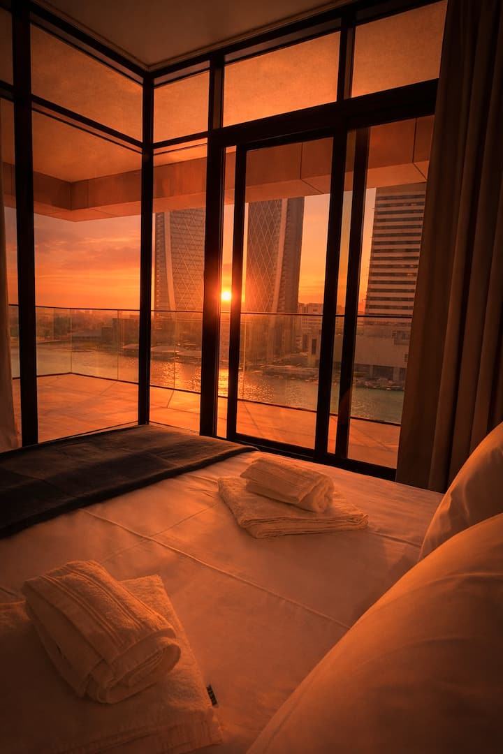 Elegant Waterfront Stay | Walk To Galleria Mall - Abu Dhabi