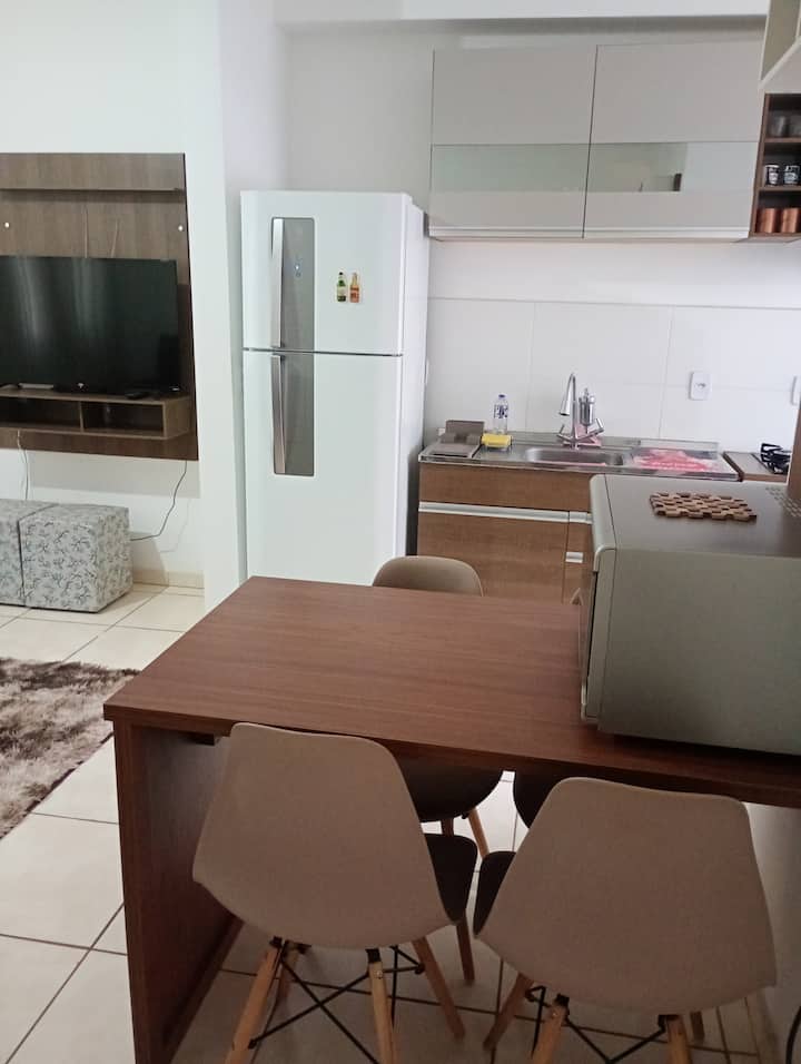Apartamento Mobiliado Ideal Para Estudantes. - Araraquara