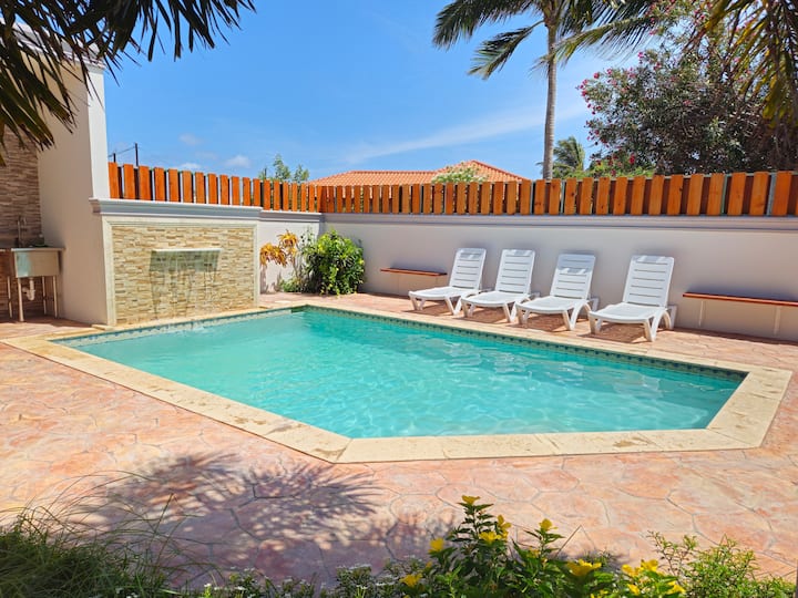 3br Home In Westpunt With Private Pool - Aruba