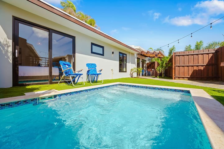 New 2br1ba W/privatepool & Patio In Great Location - Aruba