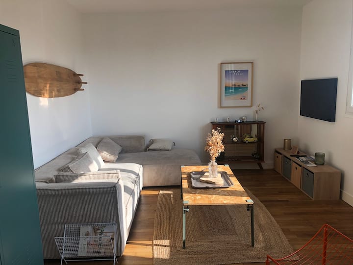 Charmante Chambre Cocon - Plage Et Centre Ville - Larmor-Plage