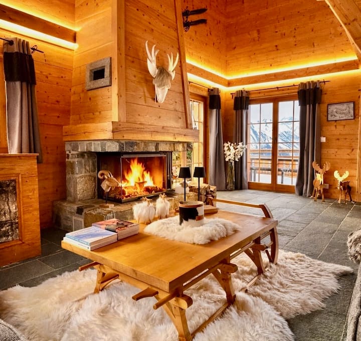 Le Nid D’aigle - Luxe Alpin, Panorama Et Spa - Nendaz