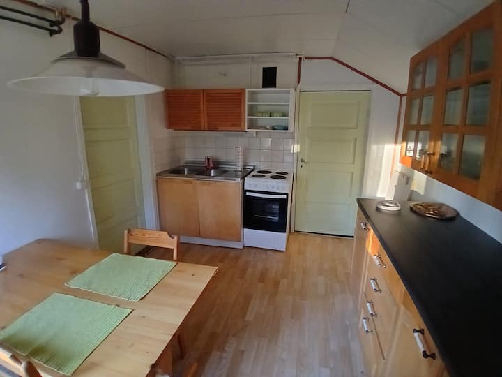 1mh+oleskeluaula+k+wc/ph+et, Puusauna - Nurmes