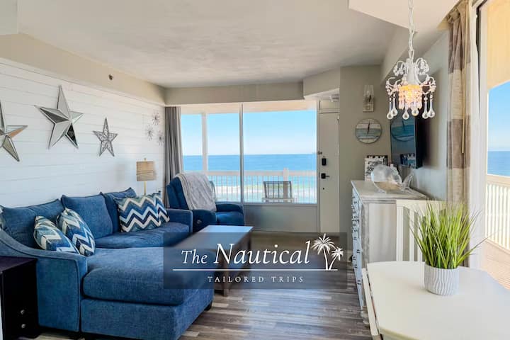 The Nautical | Oceanfront 1br | Private Balcony - Daytona Beach, FL