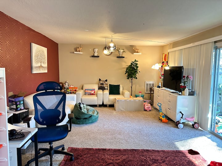Fully Furnished 1bhk W/ Patio | Short-term Stay - Sunnyvale, CA