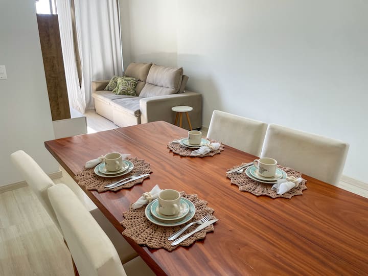 Apto Amplo Com 2 Quartos Em Condomínio C/ Lazer - Cascavel