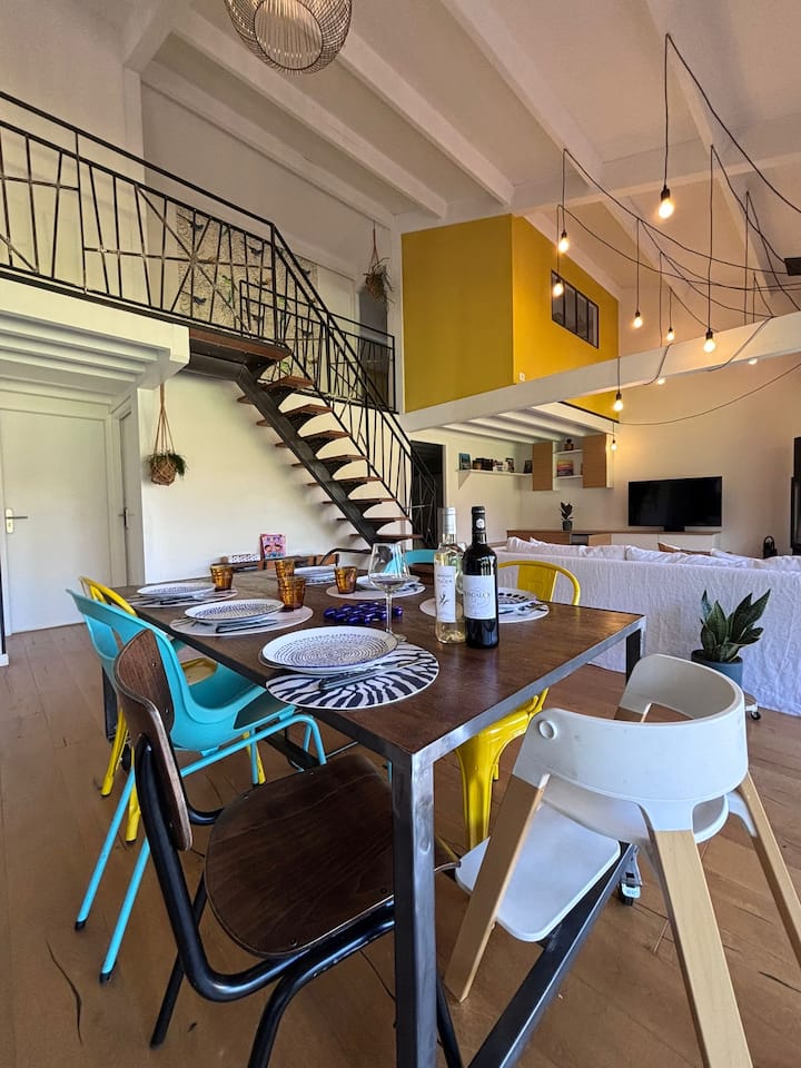 Maison Familiale Avec Jardin - Proche La Rochelle - Angoulins