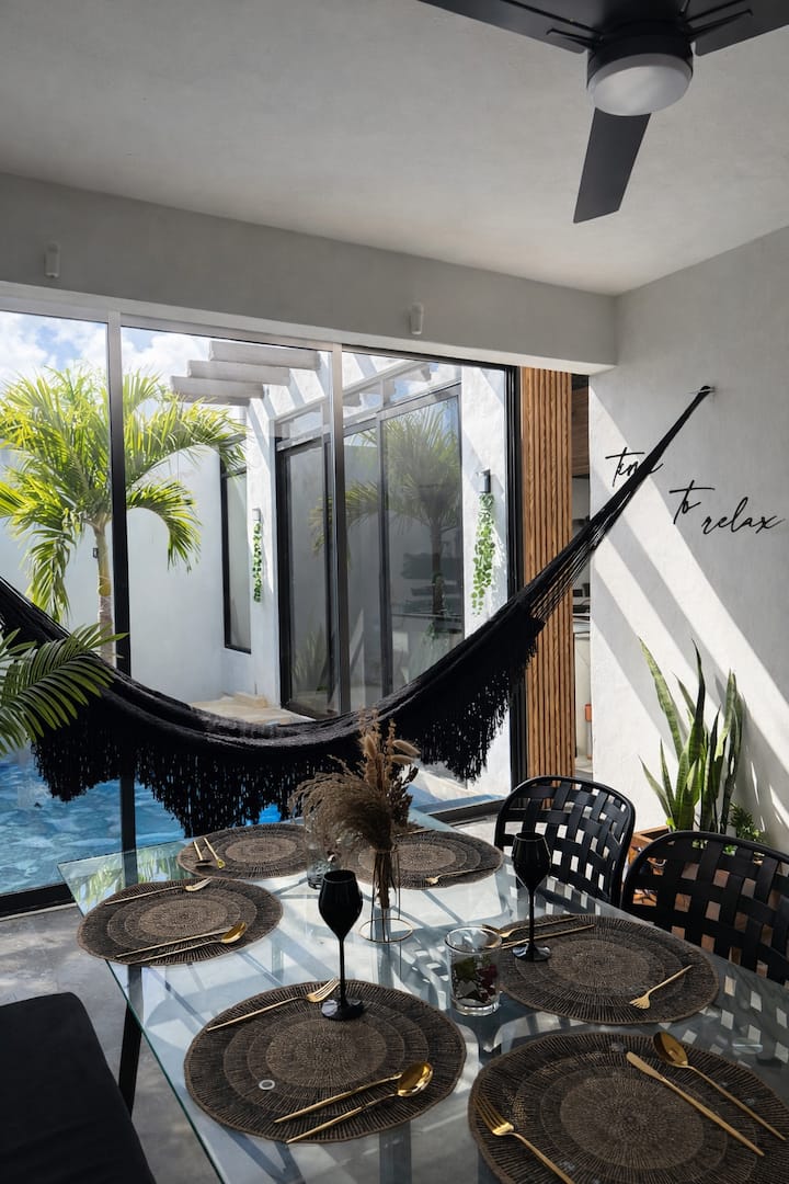 Oasis Tropical Con Piscina Privada En Campeche - Campeche, Mexico