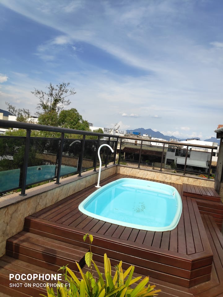 Cobertura Com Churrasqueira E Piscina Privativas - Rio de Janeiro