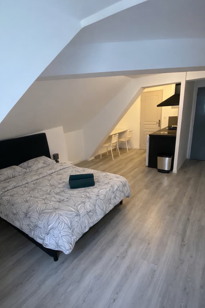 Studio Ezra – Studio Moderne Proche Centre Et Gare - Troyes