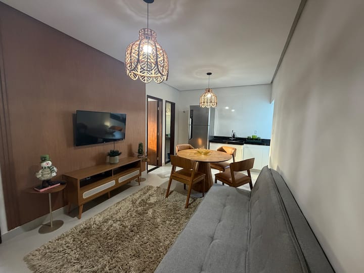 101 Apartamento Lindo, Central 2 Quartos C/ar - Montes Claros