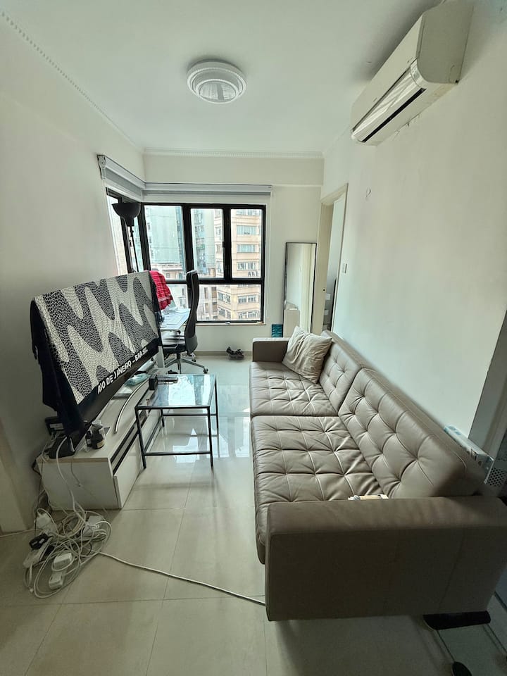 Bright, Cozy 1br In Central, Washer, Long-stay Ok - Hongkong