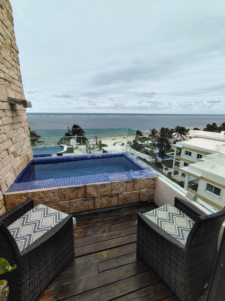 Estudio Con Jacuzzi Privado - Puerto Morelos