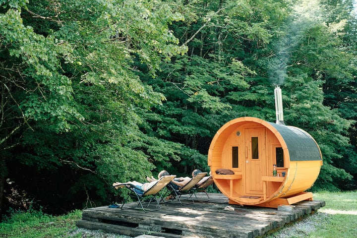 【めいほうスキー場＆温泉】車で9分！清流ながれる自然で雪遊びできる貸切スタイル古民家。バレルサウナ有 - Takayama