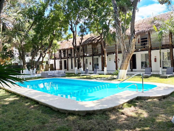 Amazing King Bed Standard Room Near To 5th Avenue - Playa del Carmen