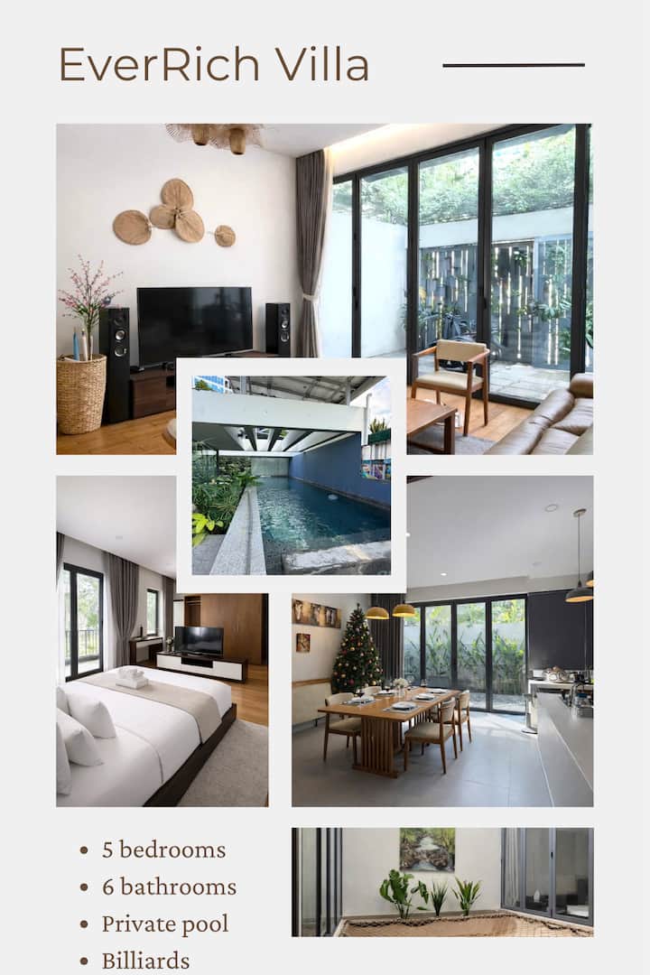 Everrich Luxury Villa - 5br W/ Pool . Billiards - Ho Chi Minh City